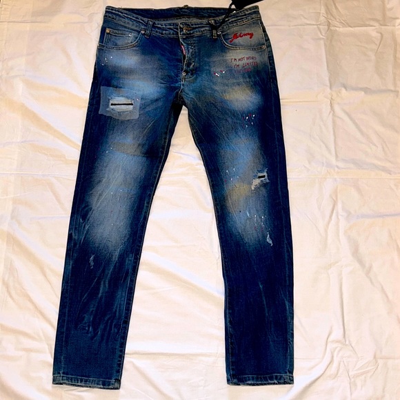 DSQUARED2 | Jeans | Dsquared2 Limited Edition Distressed Button Fly ...